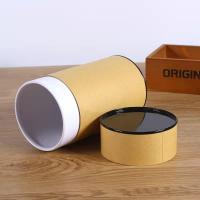 China Customization Raw Protein Paper Tube Packaging For Spices Offset Printing for sale