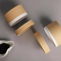 China Customization Raw Protein Paper Tube Packaging For Spices Offset Printing for sale