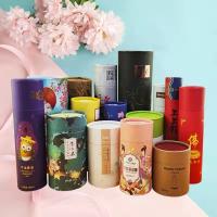 China Custom Printing Airtight Cosmetic Kraft Paper Core Tube for sale