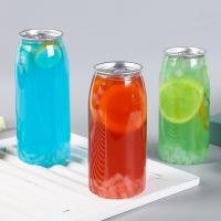 China BPA Free Transparent 200ml Plastic Empty Soda Cans for sale