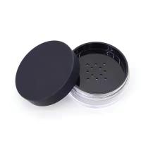 China ABS 20g Translucent Bling Loose Powder Container Non Spill for sale