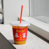 China Eco - Friendly 16oz Disposable Bubble Tea Cups Clear Plastic Cups for sale