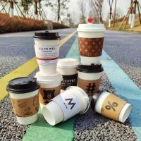 China Customized Printing Double Wall Paper Hot Drink Cup 600ml 700ml for sale