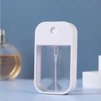 China 30ml Airless Square Spray Bottle For Serum 60ml Silk Screen Printing Logo for sale