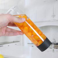 China ODM 500ml Plastic Beverage Cans Clear Water Bottle Bpa Free for sale