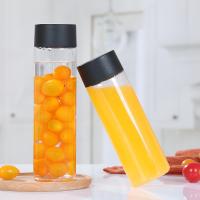 China ODM 500ml Plastic Beverage Cans Clear Water Bottle Bpa Free for sale