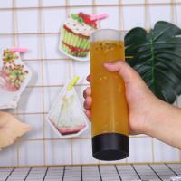 China 170mm Height Plastic Beverage Cans Clear Voss Bottle Food Grade for sale