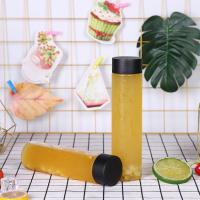 China 170mm Height Plastic Beverage Cans Clear Voss Bottle Food Grade for sale