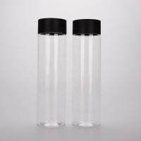 China 170mm Height Plastic Beverage Cans Clear Voss Bottle Food Grade for sale