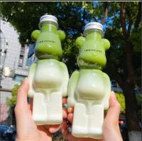 China Recyclable 700ml Teddy Bear Drink Bottle For Soda Beverage for sale
