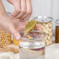 China Hot Stamping 200ml Plastic Food Jar 500ml Honey Containers With Lids for sale