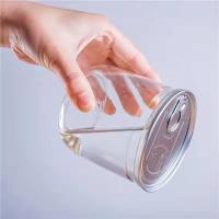 China Hot Stamping 200ml Plastic Food Jar 500ml Honey Containers With Lids for sale