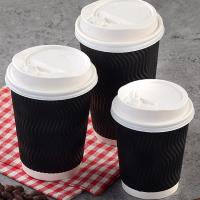 China FDA 90mm Diameter Paper Disposable Cups For Hot Drinks for sale