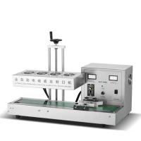 China 1000w 20pcs / Min Automatic Induction Sealing Machine For Bottle for sale