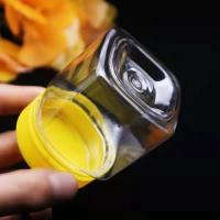 China 200ml 320ml 400ml Plastic Spice Container Amber Honey Jar for sale