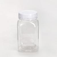 China Tamper Evident Containers 8 Oz Plastic Food Jars With Lids 400ml for sale