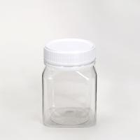 China Tamper Evident Containers 8 Oz Plastic Food Jars With Lids 400ml for sale