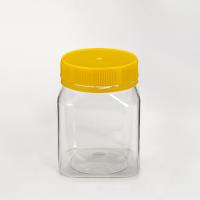 China Tamper Evident Containers 8 Oz Plastic Food Jars With Lids 400ml for sale