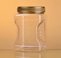 China 275mm Height Food Grade 2 Gallon Cookie Jar With Black Lid for sale