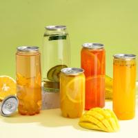 China Cold Drinks 22oz Plastic Cup 52mm mouth Small Plastic Cans for sale