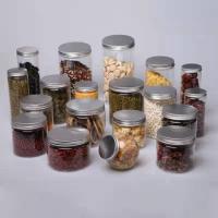 China 100mm Neck Dia Plastic Screw Cap Jars Cookies Mag Container 1460ml for sale