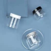 China 49mm Neck Dia Plastic Screw Cap Jars Mask Pot 50g Hair Cream Jar for sale