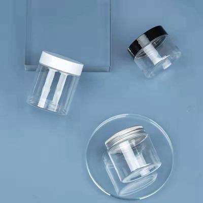 China 49mm Neck Dia Plastic Screw Cap Jars Mask Pot 50g Hair Cream Jar for sale