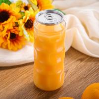 China 28g Transparent PET Plastic Easy Open Can For Soft Drink Juice Soda for sale