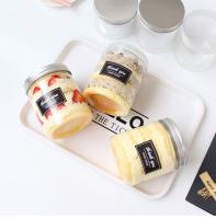 China Cylinder Honey Pot Jar PET Cream Spice Can For Butter Paste 130ml 4oz for sale