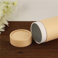China Silkscreen Printing Paper Tube Container For Coffee Tea Kraft Cylinder Packaging for sale