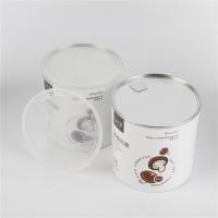 China Paper Composite Plastic Food Cans Retractable Kraft Paper Tube Packaging for sale