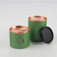 China OEM Food Grade Cardboard Tube Packaging Kraft Paper Tube Box For Tea for sale