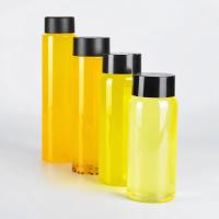 China 300ml 500ml Transparent Plastic Disposable Juice Bottles For Beverage for sale