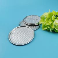 China O / D Shape Aluminum Foil Easy Peel Off Ends Easy Open Lid for sale