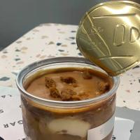 China Food Grade PET Transparent Ice Cream Jars 8Oz Plastic Mini Cake Jar With Lid for sale
