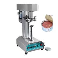 China 20pcs / Min Can Sealing Machine For Plastic Containers Coffee Canning Machine for sale