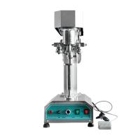 China 20pcs / Min Can Sealing Machine For Plastic Containers Coffee Canning Machine for sale