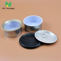 China Custom Tuna Milk Powder Cake Aluminium Tin Can With Lid for sale