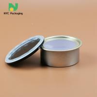 China Custom Tuna Milk Powder Cake Aluminium Tin Can With Lid for sale