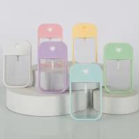China Credit Card Pocket Plastic Mini Perfume Spray Bottle 38ml 50ml for sale