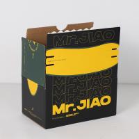 China Shipping Carton Box Self Adhesive Zipper Tear Corrugated Paper Packaging Box for sale