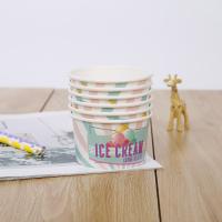 China Paper Custom Ice Cream Containers Ice Cream Packaging Box for sale