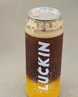 China PET Empty Plastic Beverage Can 350ml 500ml Beer Soda Milk Tea Coffee Juice With Aluminum Ring Pull Lid for sale