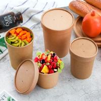 China Factory Direct Paper Custom Paper cup To Go Food Container For Restaurant for sale