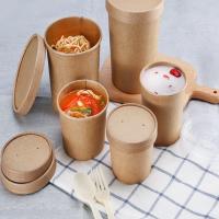 China Factory Direct Paper Custom Paper cup To Go Food Container For Restaurant for sale