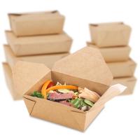 China Take Away Box Salad Container Salad Paper Box Sushi Chicken Container for sale
