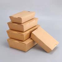 China Wholesale Paper Restaurant Take Out Box Food To Go Container for sale