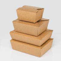 China Wholesale Paper Restaurant Take Out Box Food To Go Container for sale