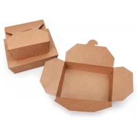 China Wholesale Paper Restaurant Take Out Box Food To Go Container for sale