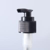 China Non Spill 24/400 24/410 Black Plastic Lotion Pump Head for Hand Sanitizer Cosmetic Bottle for sale